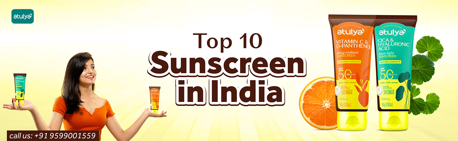 Top 10 best sunscreen in India – atulya