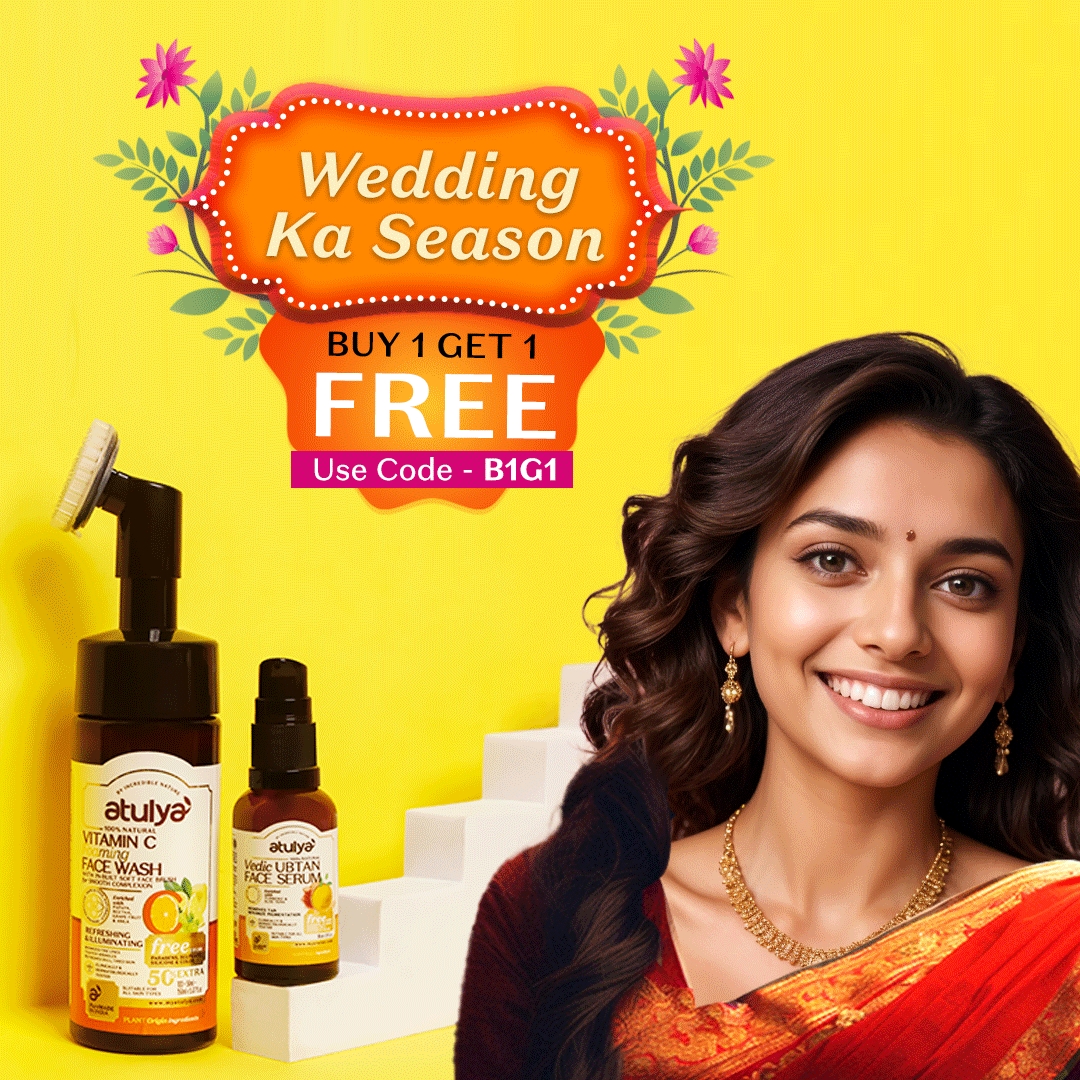 atulya Wedding Season is Live : Buy1Get1 Free Products